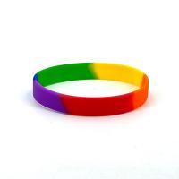 China Customized Colorful Silicone Wristbands Merry Christmas For Advertising Promotional Business Event Wristbands for sale