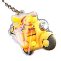 China Transparent Acrylic Keychain With Metal Ring Cute Business Company Logo Printed Promotional Gift for sale