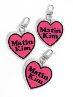 China Factory Custom Euramerican Heart Acrylic Key Chain Picture Key Ring Couple Lover Heart Text Words Printed Keychain for sale
