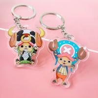 China Manufacturer Pattern Printed Acrylic Keychain Caricatur Cartoon Character Cute Charm Acrylic Keychain for sale