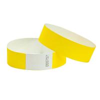 China Custom Tyvek Event Wristbands Solid Color Logo Printed Waterproof For Pool Party Identification Admission Paper Bands for sale