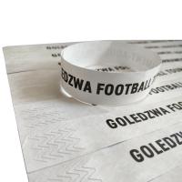 China Custom Tyvek Event Wristband With Barcoding Numbered Waterproof Pool Party Identification Entry Admission Paper Band for sale
