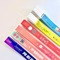 China PP Synthetic Paper Custom Event Wristband Party Park Logo Printed Waterproof Sweat Resistant Entry Admission Wrist Bands for sale
