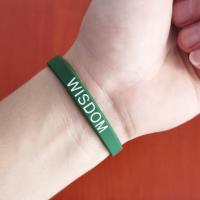 China 1-5mm Width Silicone Wrist Bands for Customized Business Events and Sports Souvenirs for sale