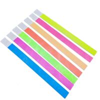 China Event Festival Tyvek Paper Wristbands With Barcoding And Security Features for sale