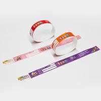 China Water/Sweat Resistant Tyvek Wristbands for Event Entry and Party Admission for sale