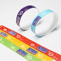 China Water/Sweat Resistant Tyvek Wristbands for Event Entry and Party Admission for sale
