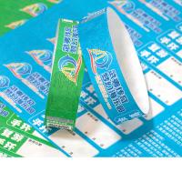 China Printable Tyvek Paper Wristbands for Festival Events Customizable and Durable for sale