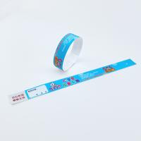China Manufacturer Custom VIP Paper Bracelets Waterproof Sequential Numbering Tyvek Paper Wristbands For Festival Event for sale