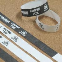 China Adjustable VIP Tyvek Paper Bracelets for Waterproof Protection at Festival Event for sale