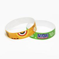 China Customization Paper Bracelets Sequential Numbering Tyvek Paper Wristbands For Festival Event for sale
