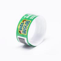 China Customization Paper Bracelets Sequential Numbering Tyvek Paper Wristbands For Festival Event for sale
