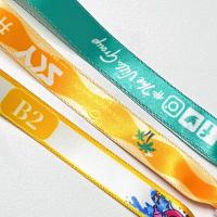China Promotion Event Woven Cloth Wristbands with Acceptable OEM and Custom Logo for sale