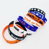China American Style Silicone Wristbands Halloween GIft Advertising Promotional Business Event for sale