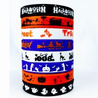 China American Style Silicone Wristbands Halloween GIft Advertising Promotional Business Event for sale