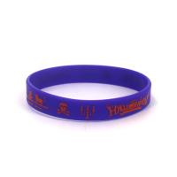 China Euramerican Style Silicone Bracelet Event Halloween Day Gift Festival Rubber Wristbands for sale