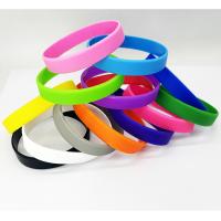 China Customized Silicone Wristbands for Promoting Business Events Length 20cm-25cm for sale