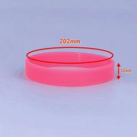 China Advertising Event Wristband Custom Trump Silicone Bracelets with Heat Transfer Printing for sale