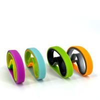 China Advertising Event Wristband Custom Trump Silicone Bracelets with Heat Transfer Printing for sale