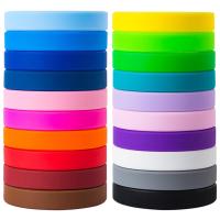 China Advertising Event Wristband Custom Trump Silicone Bracelets with Heat Transfer Printing for sale