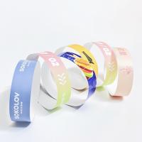 China Numbered Event Tyvek Paper Wristbands Durable Waterproof For Event Party Meeting Easy And Access Control for sale
