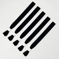 China Disposable Woven Fabric Cloth Wristbands Bracelet Custom Logo Adjustable OEM Accepted One Side or Double Side Printed for sale