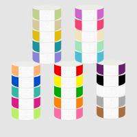 China Plain Color Paper Event Wristbands Logo Printed Waterproof Tear Resistant Admission Ticket Wrist Bands for sale