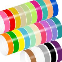 China Adjustable Full Color Printing Synthetic Paper VIP Wristbands Logo Printed Waterproof Tear Resistant Event for sale