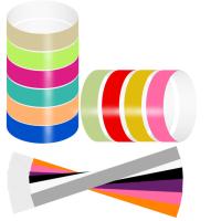 China Waterproof Disposable Bracelet with QR Code and Serial Number for 2025 Event VIP Admission Ticket on Synthetic Paper for sale