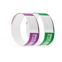 China Paper Armbands For Events , Tyvek Wristbands Wholesale For Community Festivals And Celebrations for sale