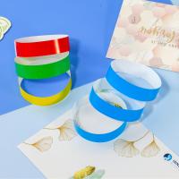 China Waterproof Festival Tyvek Wristbands Sequential Numbering Barcoding for Enhanced Security for sale