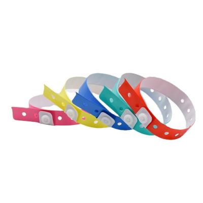 China Custom Logo Vinyl PVC Wristbands Durable and Long-Lasting for Events and Branding Customizable for sale
