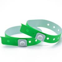 China Custom Logo Vinyl PVC Wristbands Durable and Long-Lasting for Events and Branding Customizable for sale