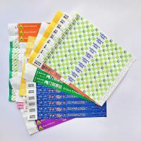 China Eco-Friendly and Customizable Paper Event Wristbands for Community Events and Fairs for sale