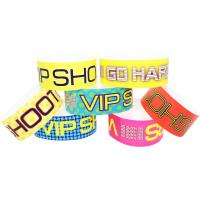 China Cross-border direct supply disposable amusement park waterproof entertainment paper bracelet wristbands customized for sale