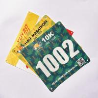 China Athletics Cloth Plate Marathon Athlete Running Number Book Race Number Cloth Number Sticker Digital for sale