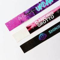 China Tyvek Entertainment Events Identification Amusement Park Admission Tickets Disposable Bracelets Wristbands for sale