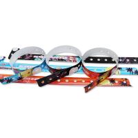 China 2025 Disposable ID Wristbands Vinyl PVC Custom L Shape Bracelet for Advertising Events for sale