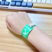 China Promotional Custom Personalized Popular Water Proof Plastic Disposable Kids Wristband for sale