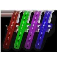 China 2025 Promotional Custom Pesonalized Popular Water Proof Plastic Disposable Id Wristband for sale