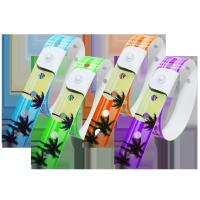 China 2025 Promotional Custom Pesonalized Popular Water Proof Plastic Disposable Id Wristband for sale