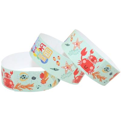 China Bar Coding Tyvek Wristbands The Perfect Way to Add Color to Your Event for sale