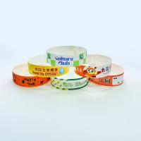 China 2025 New Promotional Item Bar Coding and Heat Resistant Event Wristbands for Accurate Identification for sale