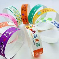 China 2025 New Promotional Item Bar Coding and Heat Resistant Event Wristbands for Accurate Identification for sale