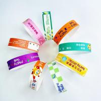 China 2025 New Promotional Item Bar Coding and Heat Resistant Event Wristbands for Accurate Identification for sale