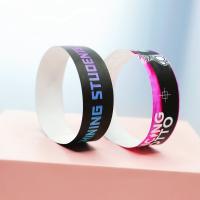 China 2025 New Promotional Item Bar Coding and Heat Resistant Event Wristbands for Accurate Identification for sale