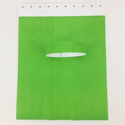 China Customizable Tyvek Paper Wristbands for Durable and Waterproof Event Security for sale