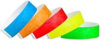 China Custom Your Plain Color Tyvek Paper Material Wristbands Durable And Waterproof Event Security for sale