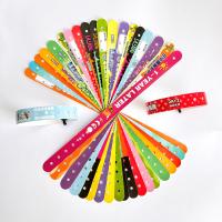 China Round Edge PVC Wristbands for Advertising and Event Access Control Customizable for sale