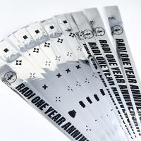 China Glitter Party Wristbands Add Some Glam to Your Event with Personalized Holographic Bands for sale